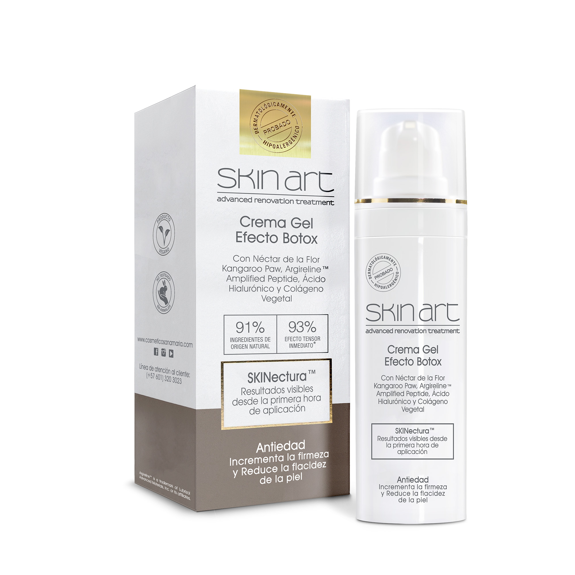 Ana Maria Crema Gel Efecto Botox Skinart - Urano